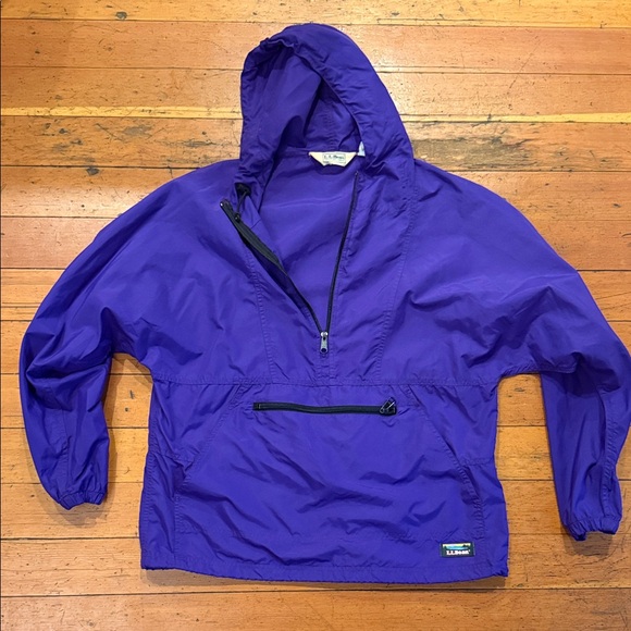 L.L. Bean | Jackets & Coats | Barney Purple Vintage Ll Bean Windbreaker ...